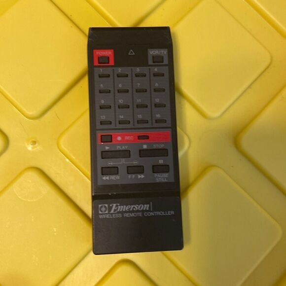 Other | Emerson Wireless Remotecontroller Vcr872usednotesomescratches ...